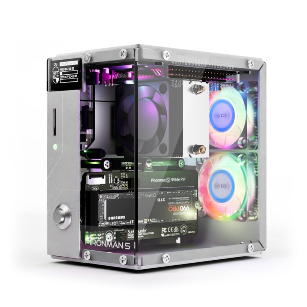 Pironman 5 NVMe M.2 SSD Mini PC Case Review 2026: Top Raspberry Pi 5 AI ...