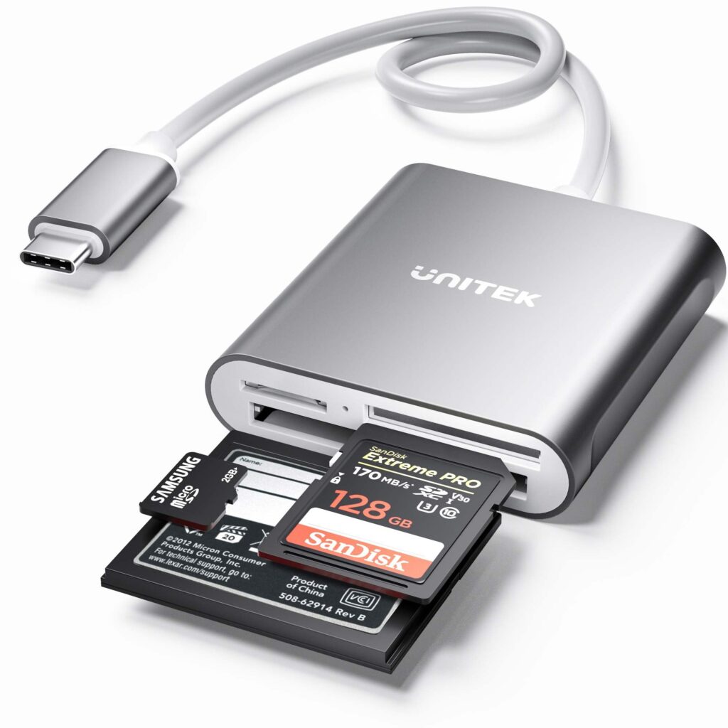 Unitek USB C SD Card Reader Review 2026: Top Aluminum 3-Slot USB 3.0 ...